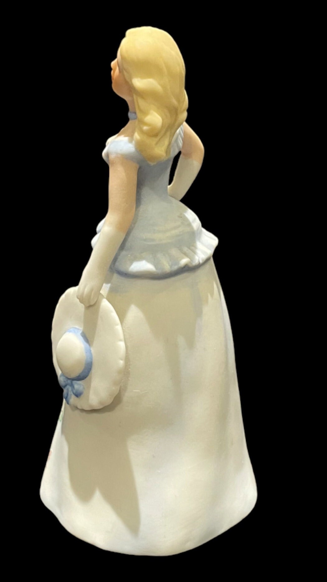 Vintage 1980s Enesco Lady Bell Porcelain Figurine: July Birthday ...