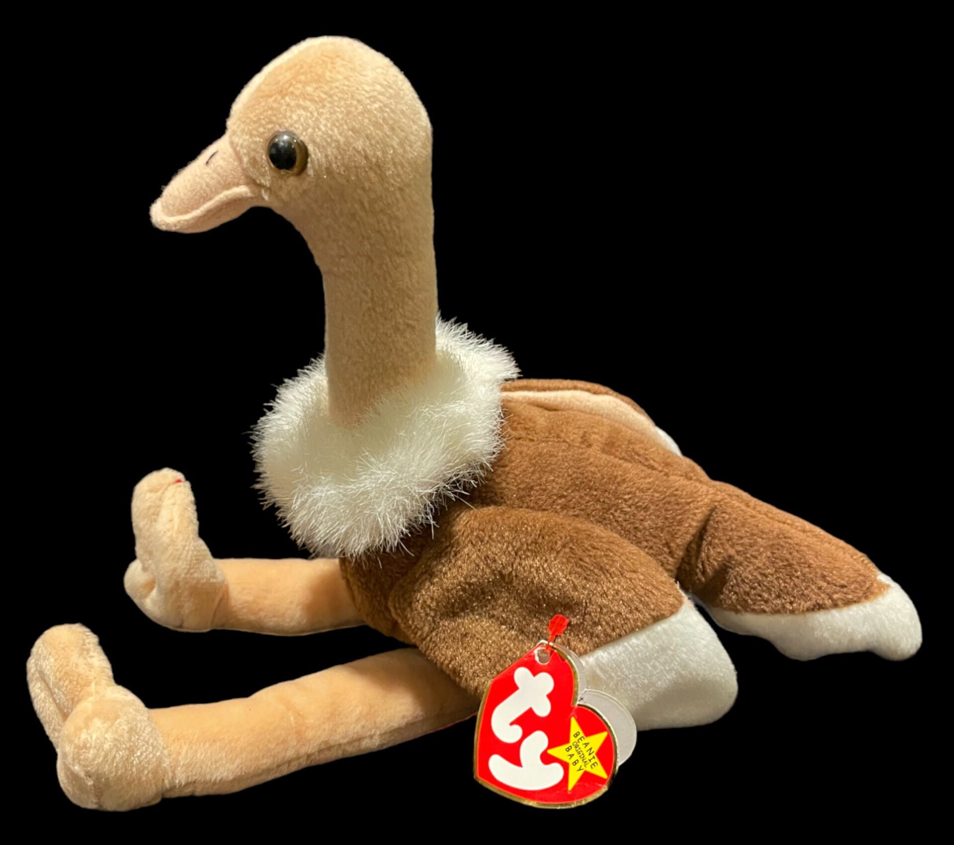 Vintage Ty Beanie Baby 'stretch' Rare Beanie Baby Original Stuffed ...