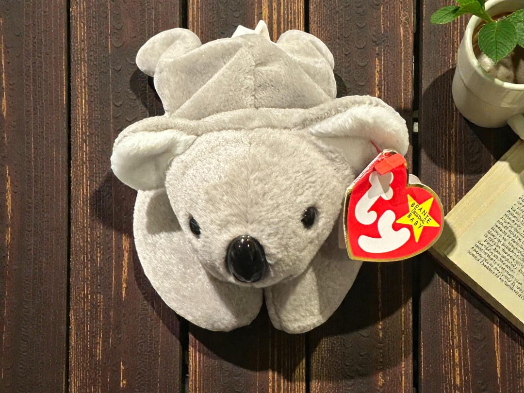 Vintage Ty Beanie Baby Mel Koala 1996 | Original Tag Plush Bear | 90s ...