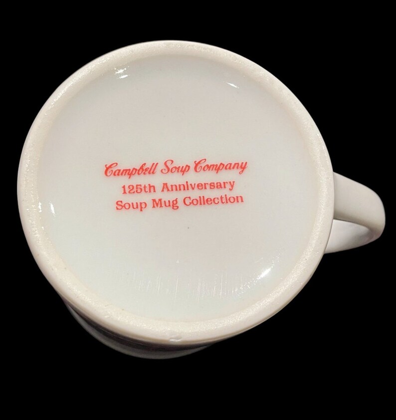 Vintage Campbell's Soup 125th Anniversary Collectible Mug - Etsy