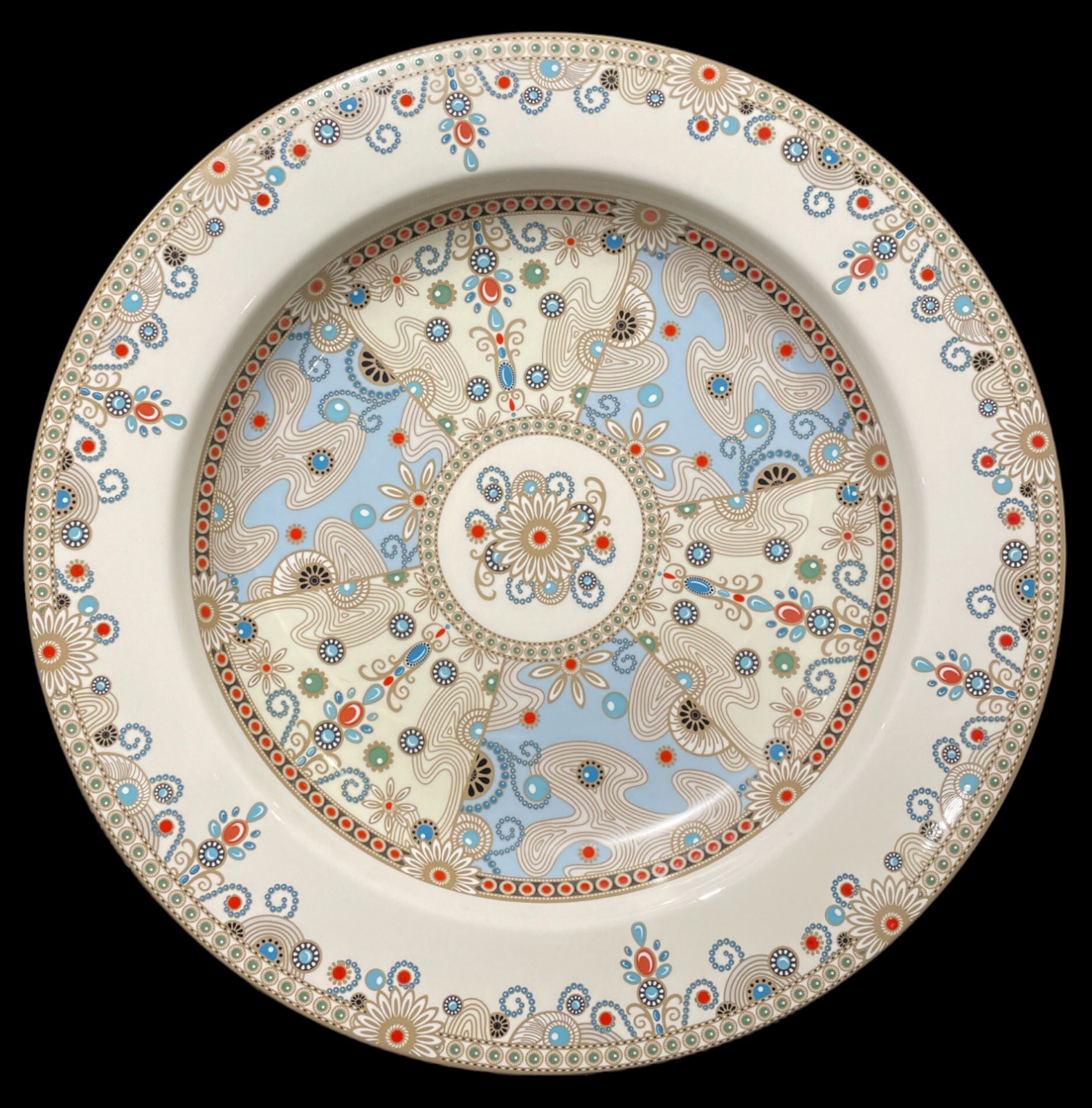 Limited Edition Spode “jewel” Plate: Art Nouveau Collectible - Etsy