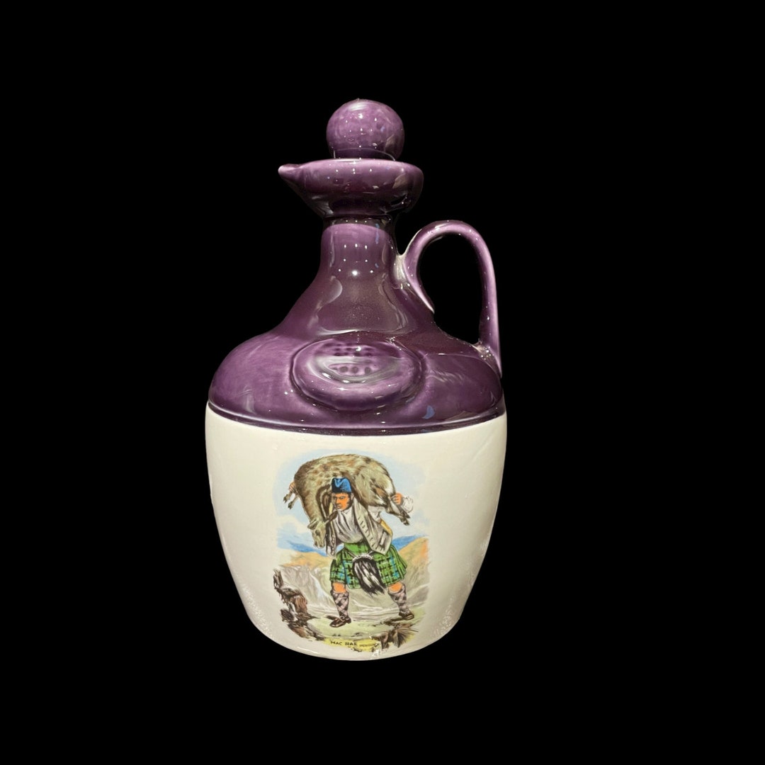 Vintage Montrose Potteries Scotch Whiskey Ceramic Flagon Decanter - Etsy