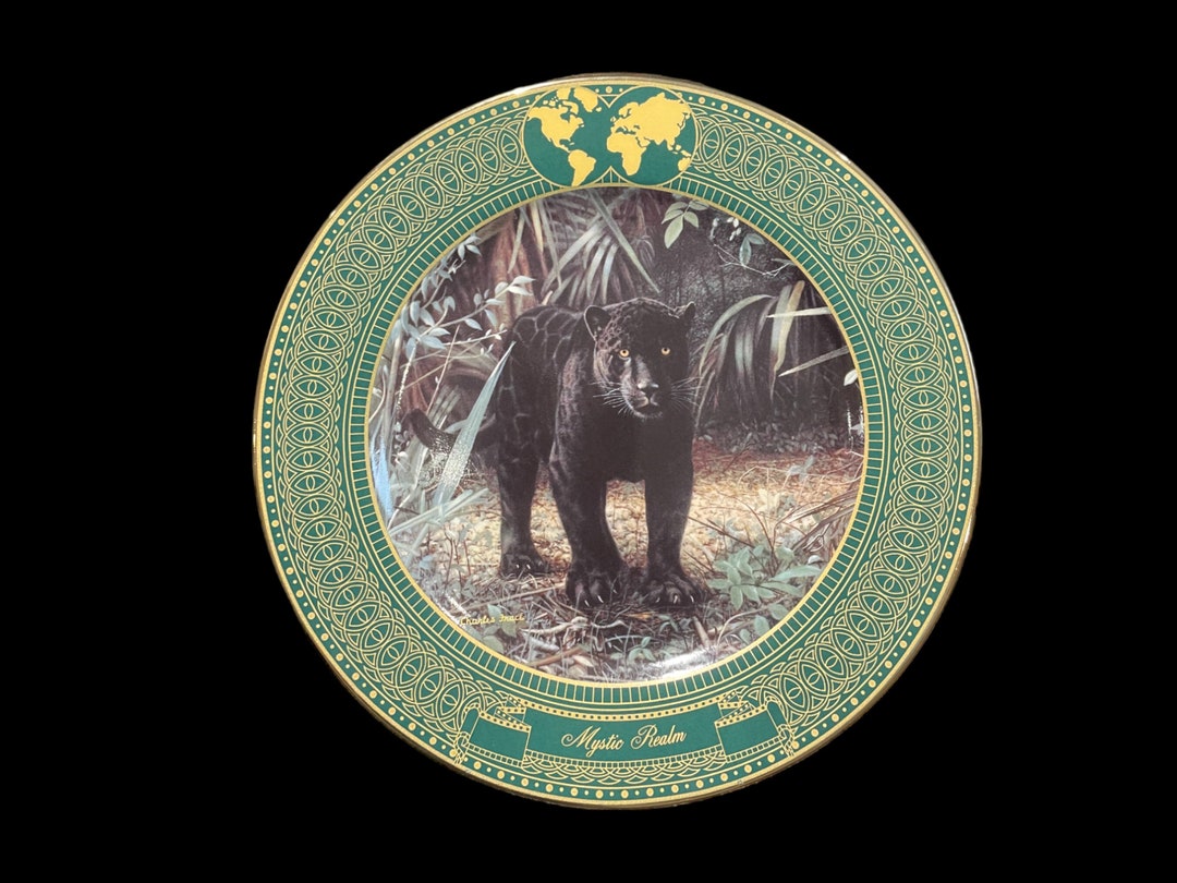 Vintage 'mystic Realm' Collectible Plate – Bradford Exchange, Charles ...