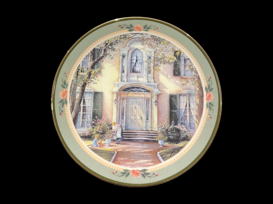 Vintage Trisha Romance Collector Plate the Pathway, 1999 Limited ...