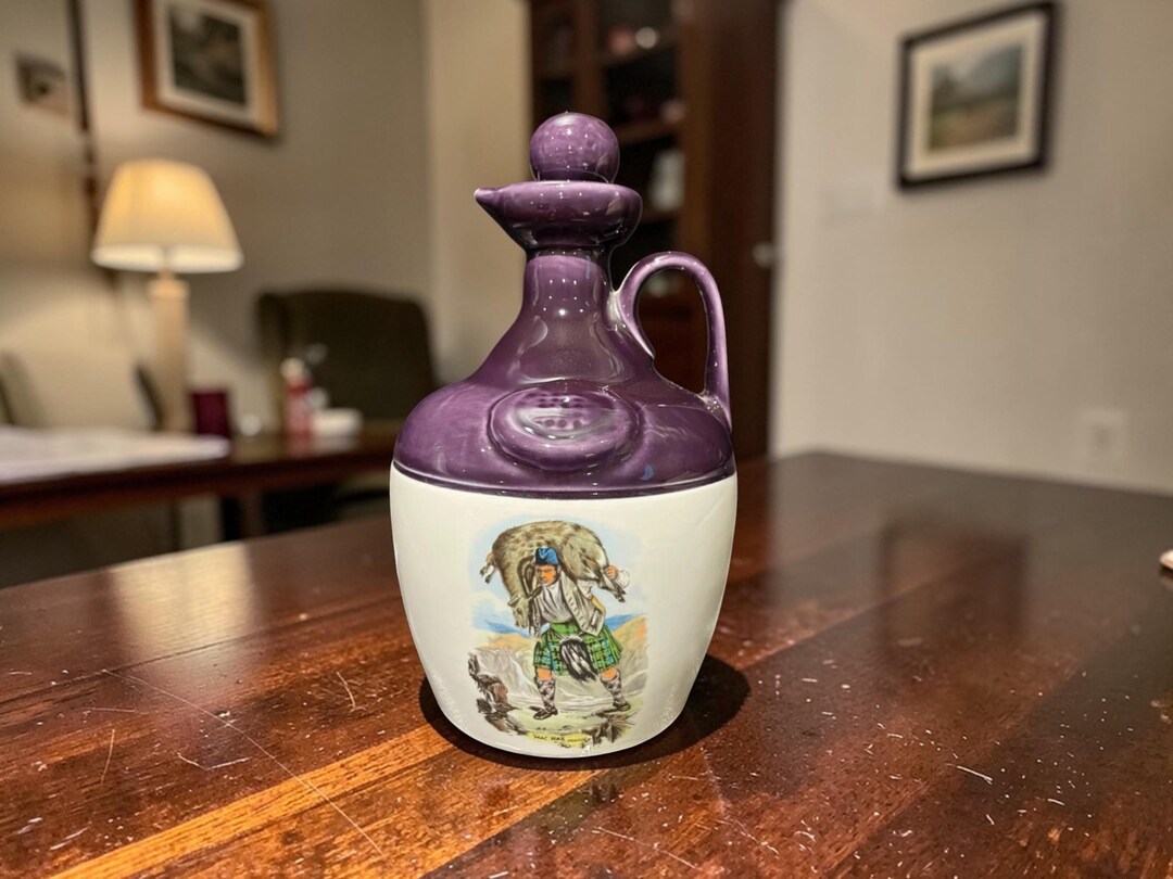 Vintage Montrose Potteries Scotch Whiskey Ceramic Flagon Decanter - Etsy