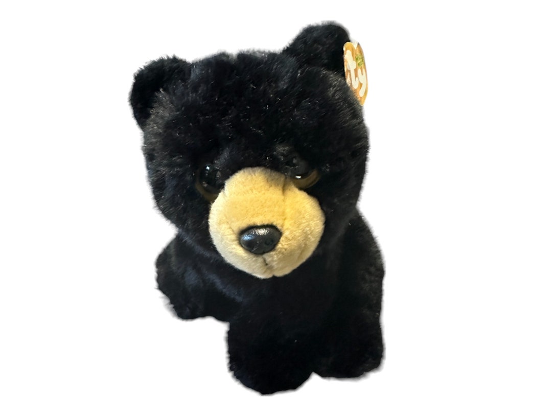 TY Wild Wild Best Collection “midnight” the Black Bear *rare* (10 Inch ...