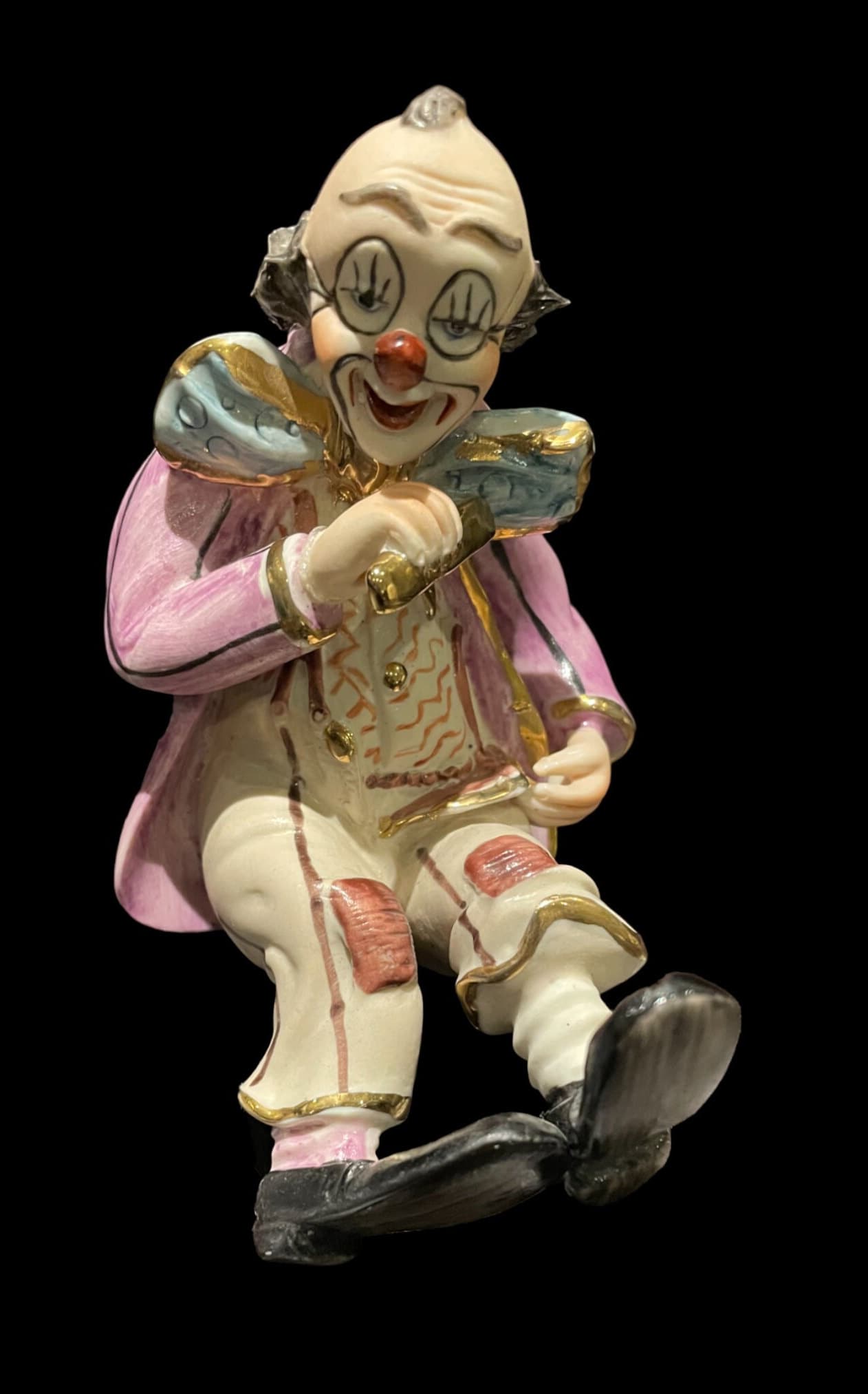 Rare Vintage Campoly Porcelanas Clown, Vintage Art Pottery, Porcelain ...