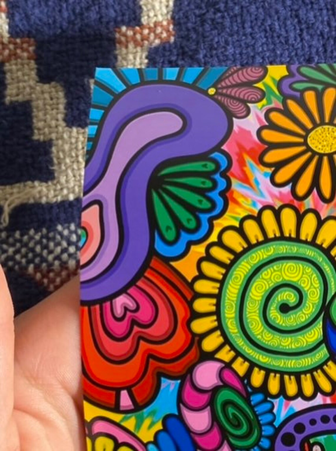 Trippy Doodle Mini Print - Etsy