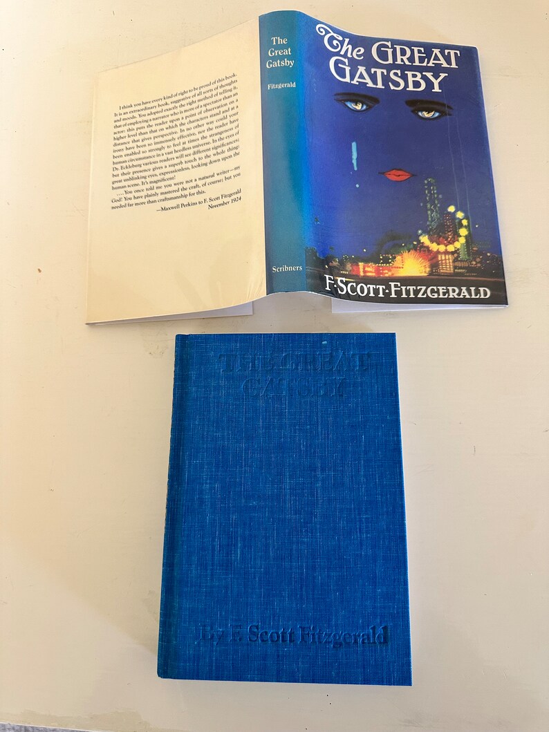 The Great Gatsby by F. Scott Fitzgerald - Etsy