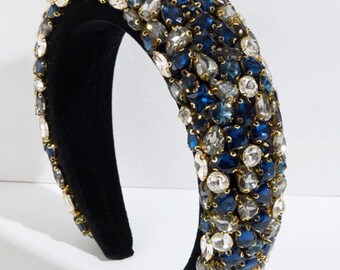 Navy Headband Bride - Etsy