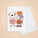 Happy Anniversary Card | Cute Spooky | Happy Valentine's Day Card ...