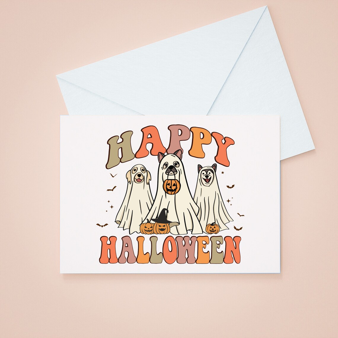 Happy Anniversary Card | Cute Spooky | Happy Halloween | Pumpkin ...