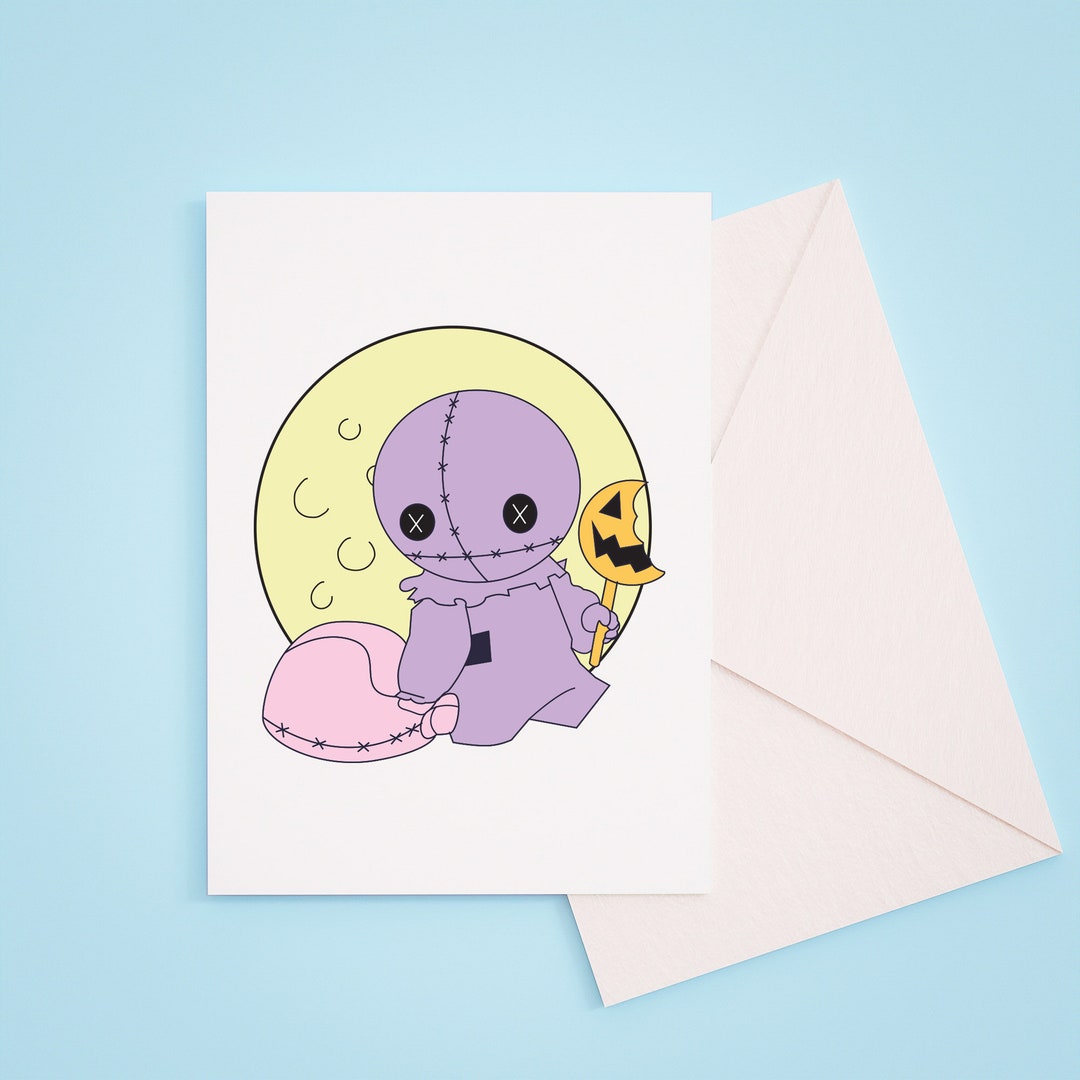 Happy Anniversary Card | Cute Spooky | Trick or Treat | Pumpkin ...