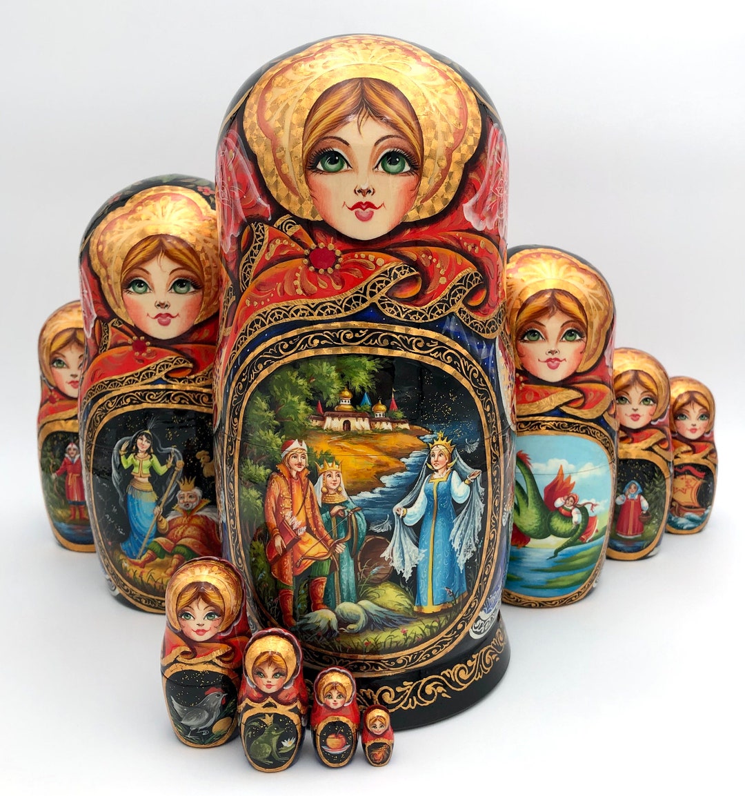Traditional Nesting Dolls, Signature Collection, Stacking Dolls ...