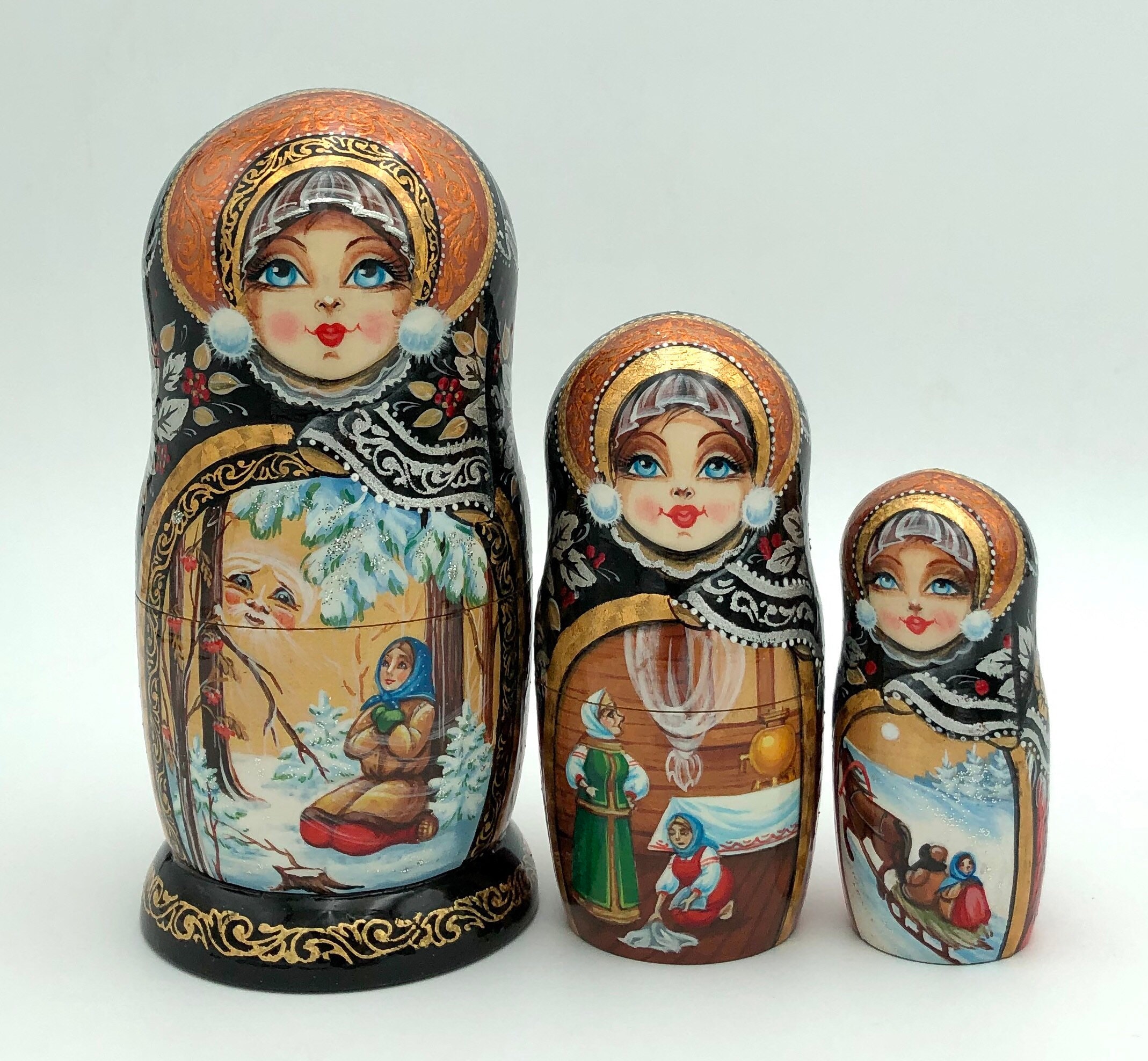 Traditional Nesting Dolls 55 Height 14cm Signature - Etsy