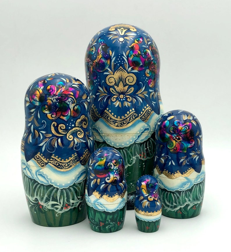 Traditional Nesting Dolls Signature Collection Stacking - Etsy