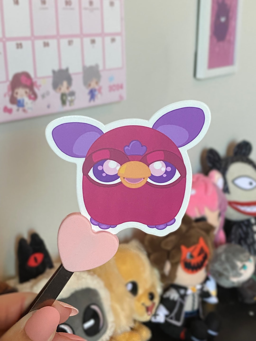 Kawaii Furby Vinyl Sticker - Etsy