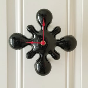 Beta Splatter Clock - Etsy