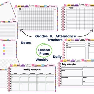 Editable Teacher Planner 2025-2026 | Digital & Printable | Google Doc ...