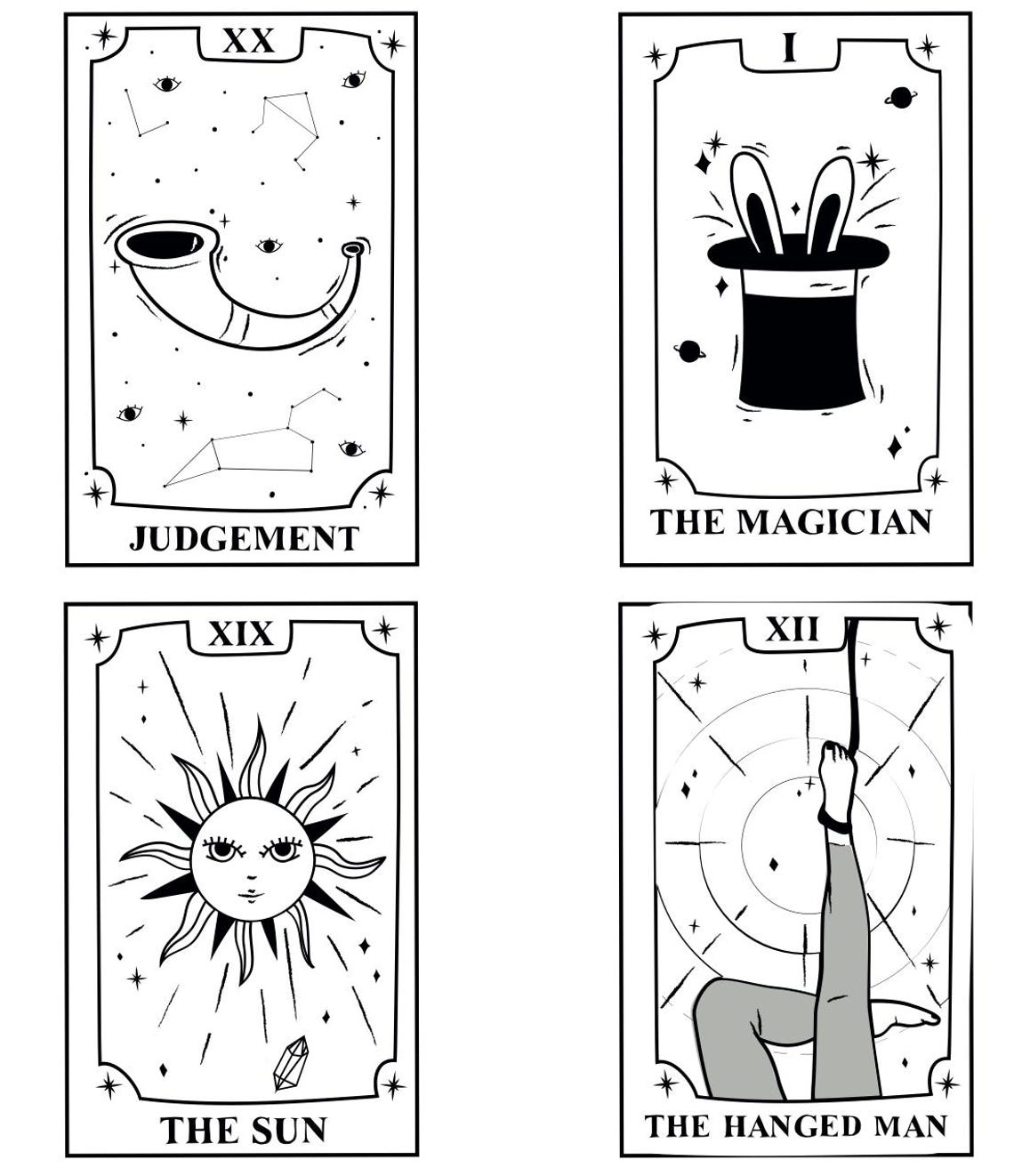 Fortune Teller Tarot Cards – Future Tense ESL Game - Etsy