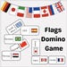 World Flags Domino Game L Countries & Flags Matching Activity L ...