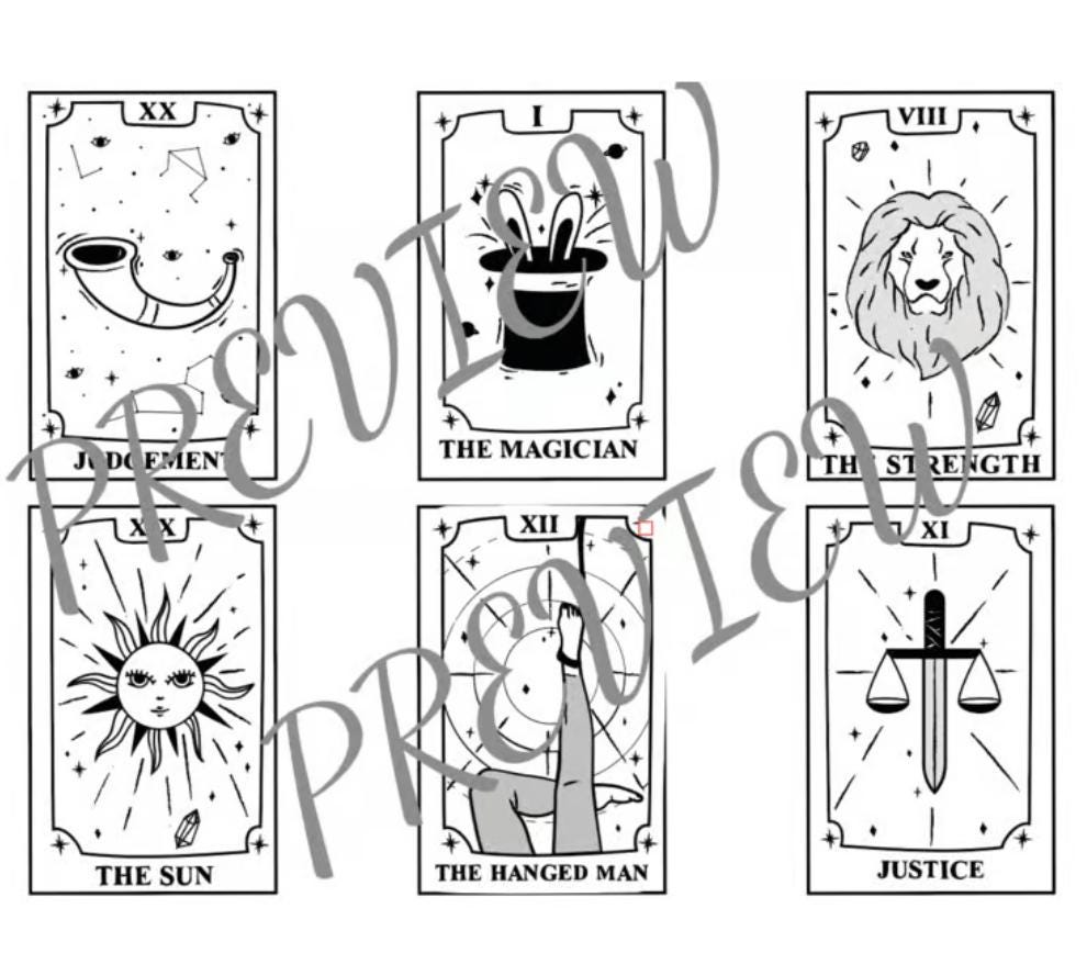Tarot Cards ESL Game: Future Tense Practice - Etsy