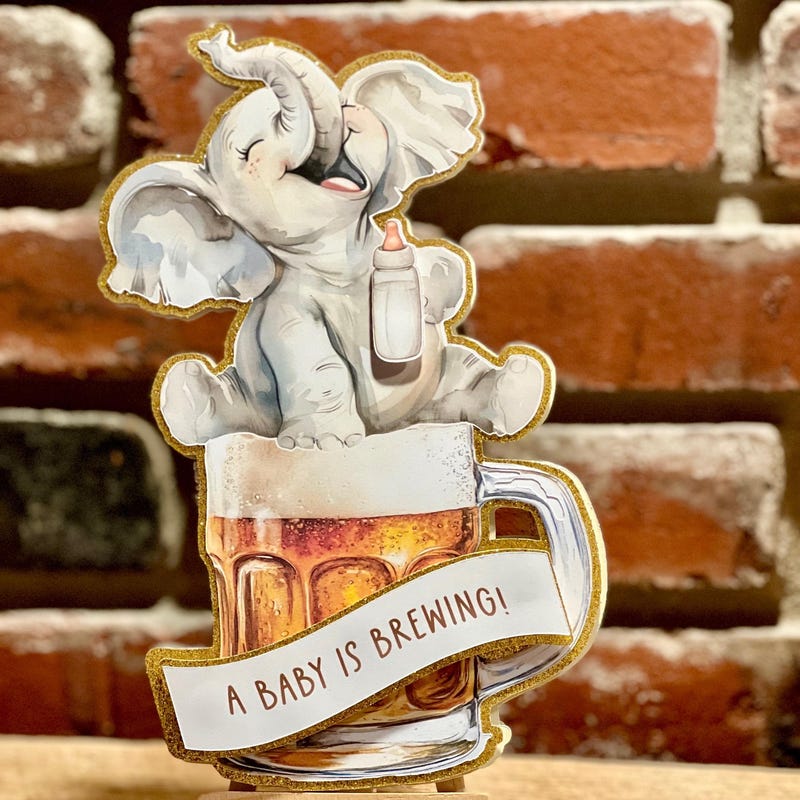 Baby Brewing Cake Toppers - Etsy