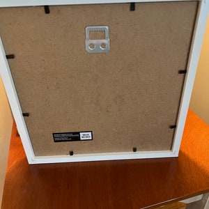 PERSONALIZED NAME RAINBOW Shadow Box Baptism/easter/religious/communion ...