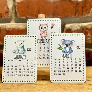 2026 Cutie ANIMALS Mini Desk Calendar: 3.25x4.5 Inches - Etsy