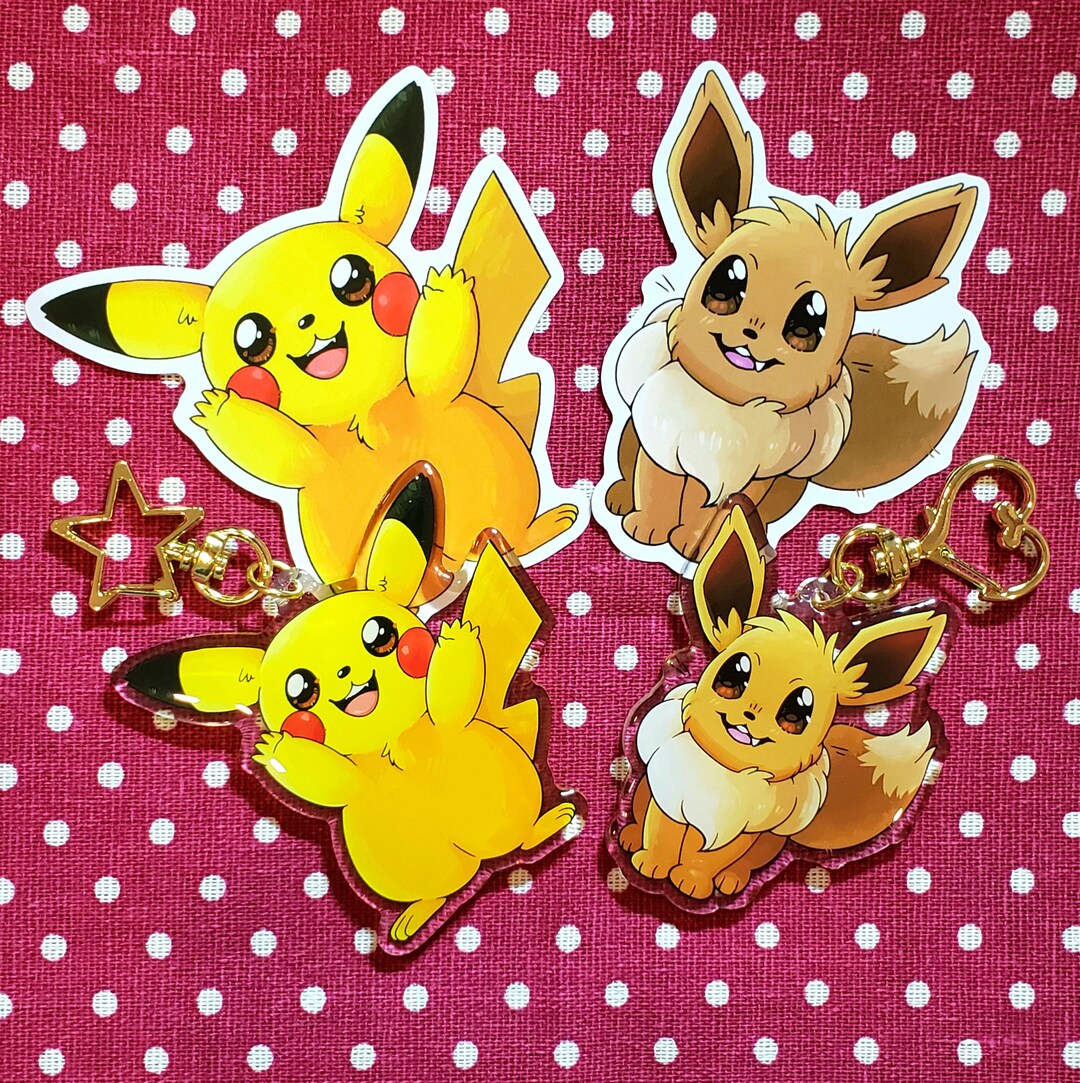 Let's Go! Partner 2.5" Epoxy Charms/3" Vinyl Stickers - Etsy