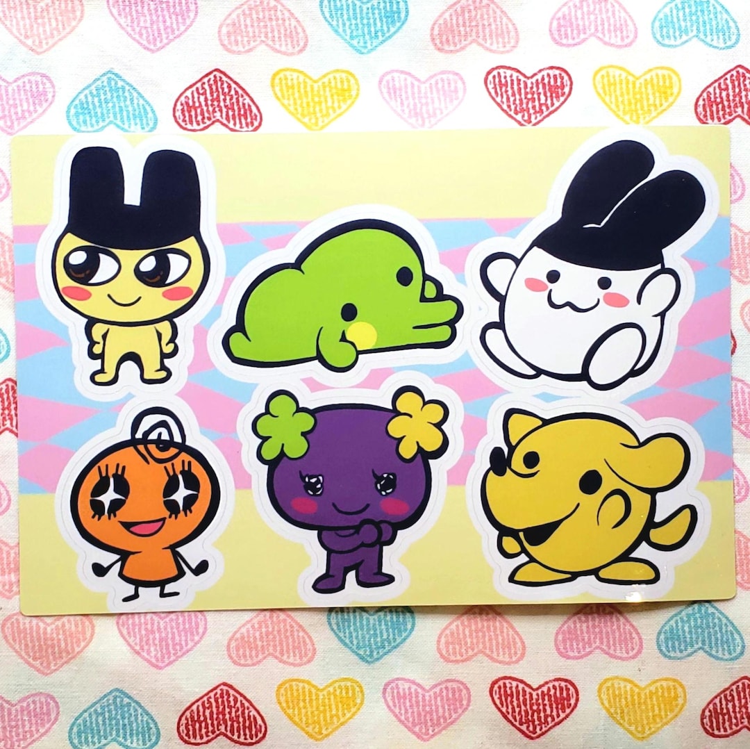 Tama Pet 4"x6" Vinyl Sticker Sheet - Etsy
