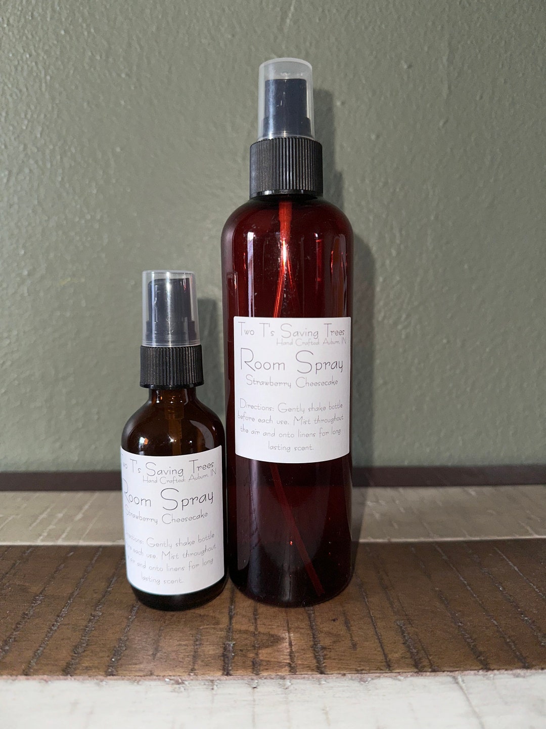 Natural Room & Linen Spray Home Fragrance 2 Oz Room Spray 8 Oz Room ...