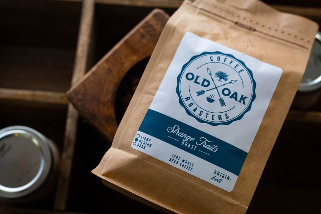 Old Oak Coffee Roasters strange Trails Bali Blue Medium Roast - Etsy
