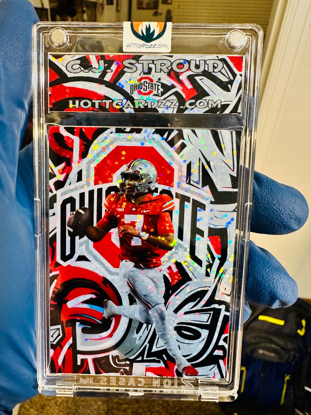 CJ Stroud Ohio State graffiti Refractor - Etsy