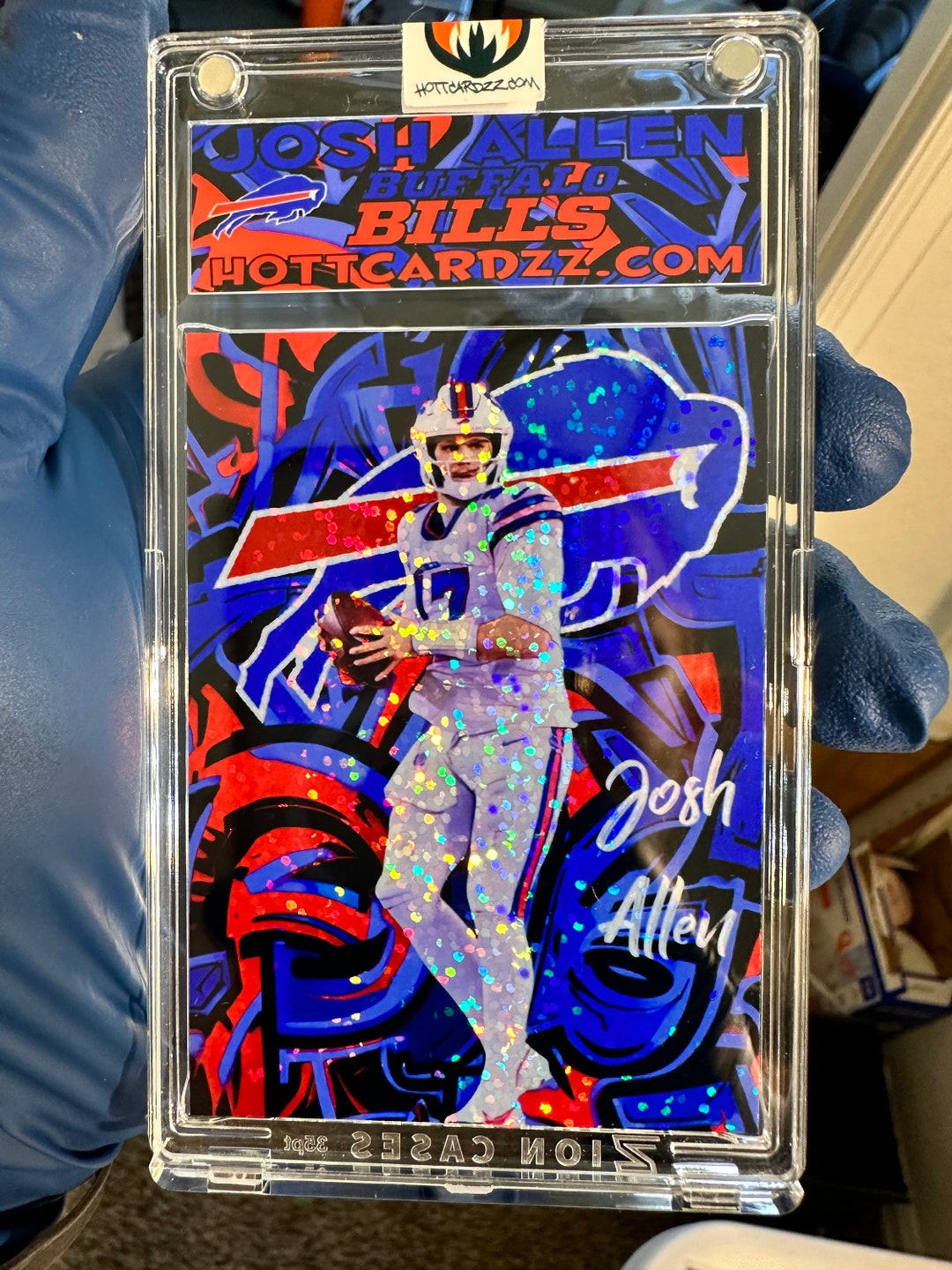 Josh Allen graffiti Refractor - Etsy