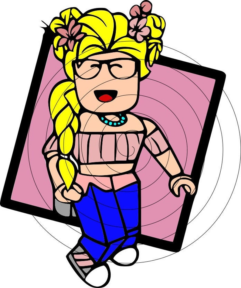 Roblox Girl Svg Etsy Australia