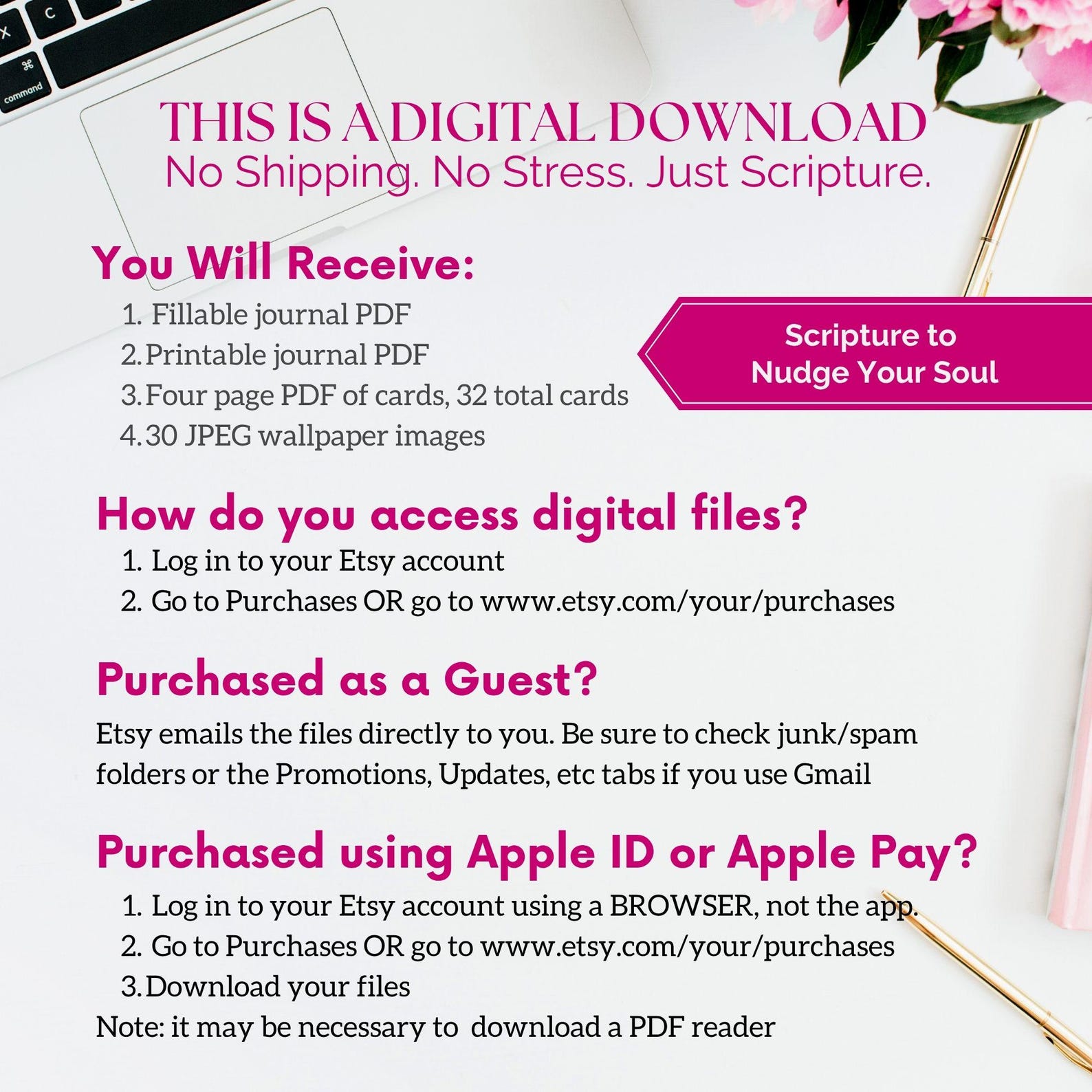 Faith & Trust Printable Bundle for Christian Women – Watercolor Journal ...