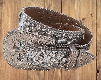 Pink Rhinestone Western Belt for Girls, Cowgirl Western Belts, Kids ...