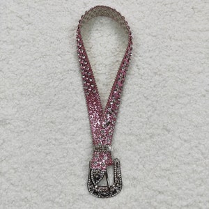 Pink Rhinestone Western Belt for Girls, Cowgirl Western Belts, Kids ...