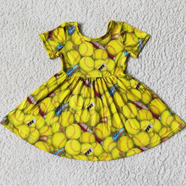 Softball Dress - Etsy