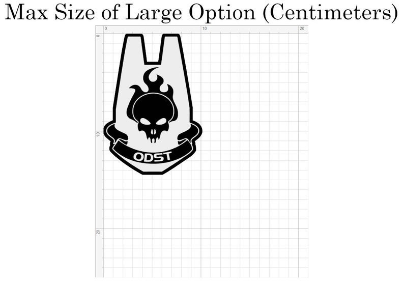 ODST Helljumpers Logo Waterproof Vinyl Sticker - Etsy