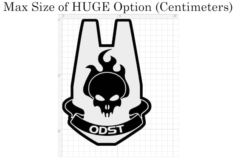 ODST Helljumpers Logo Waterproof Vinyl Sticker - Etsy