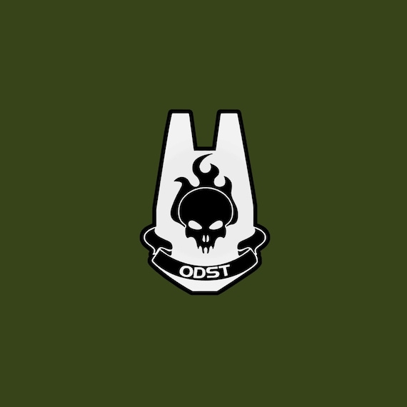 ODST Helljumpers Logo Waterproof Vinyl Sticker - Etsy