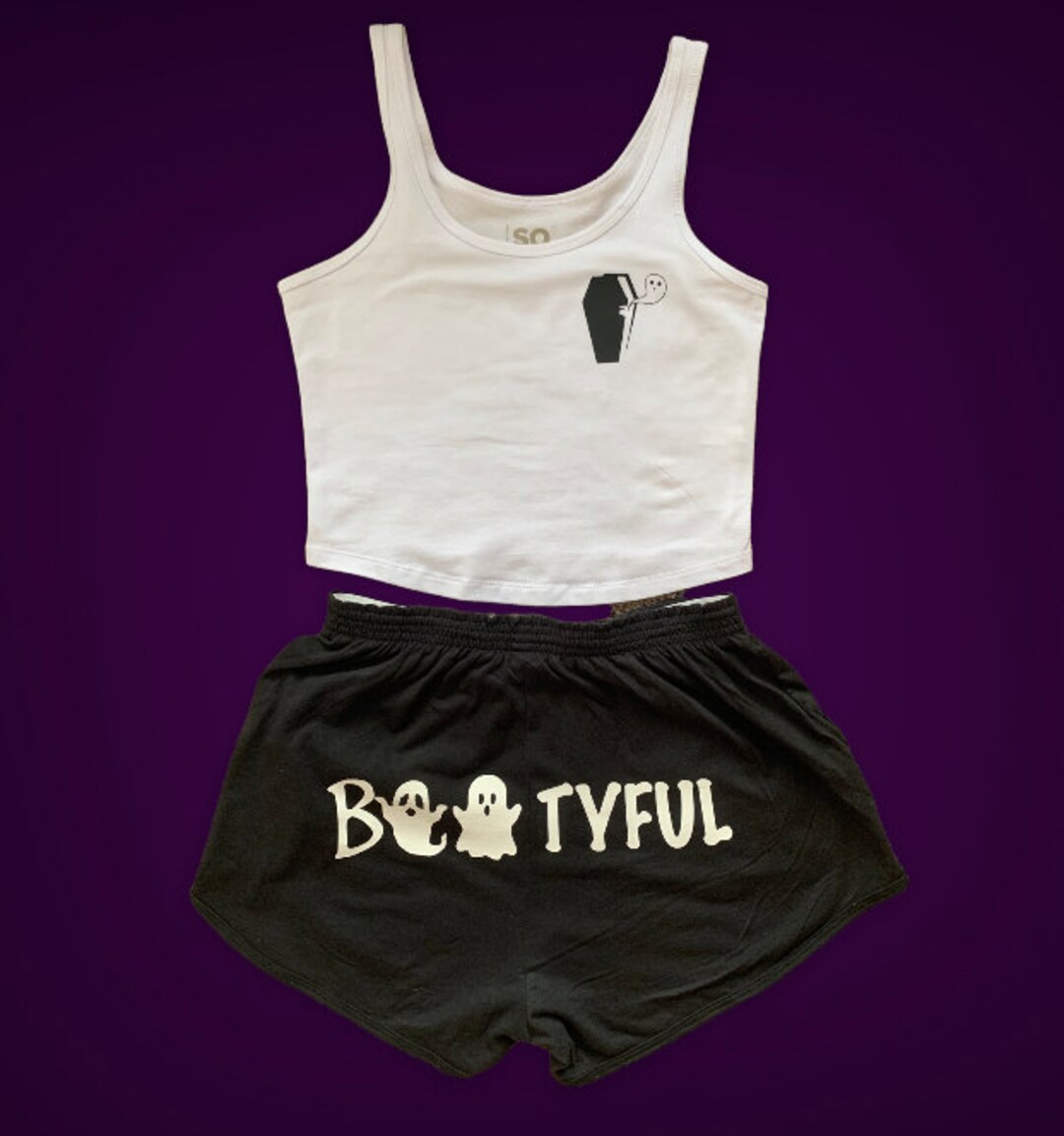 Boo! Tyful Halloween Pajama Set - Etsy