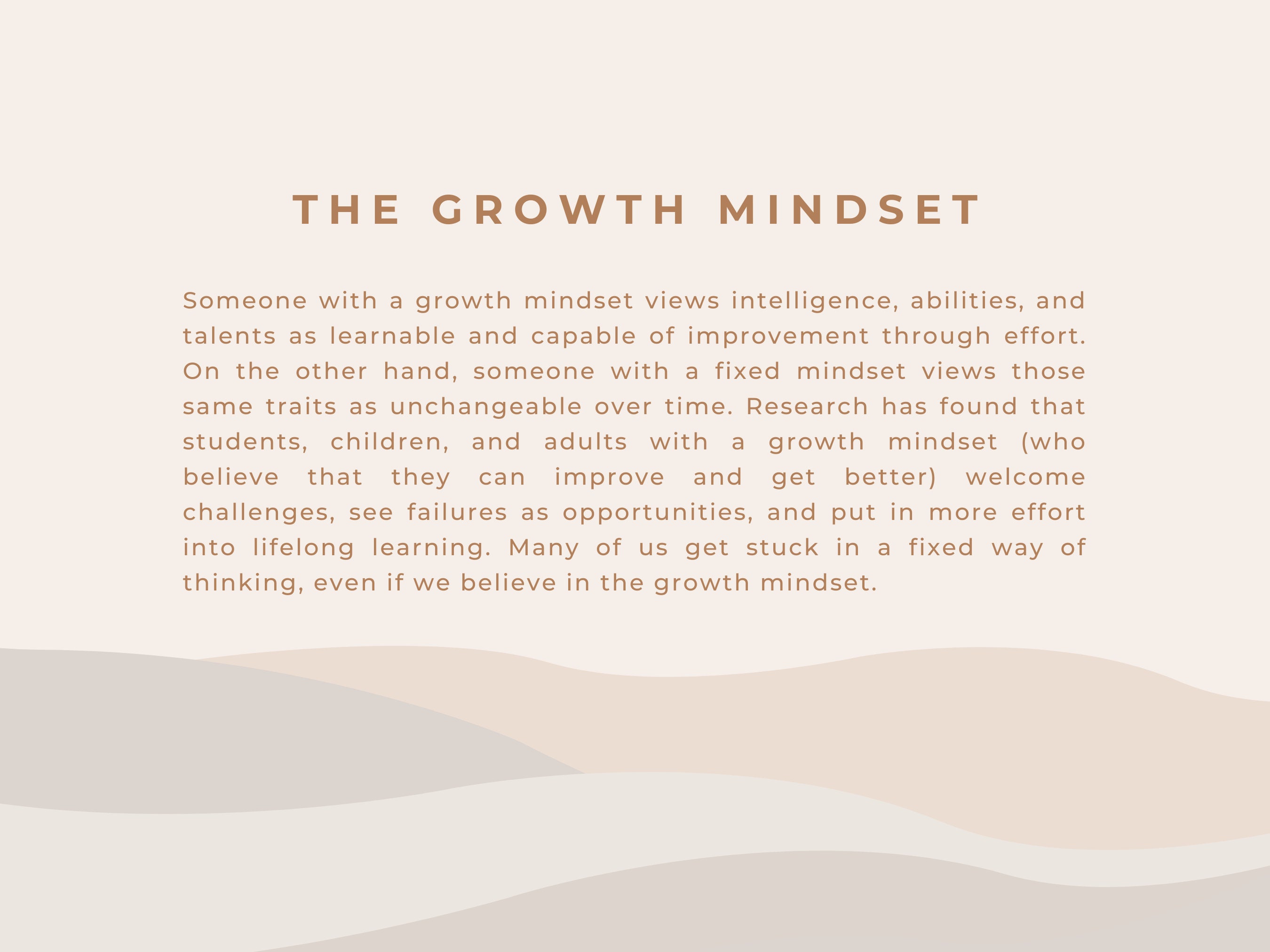 The Growth Mindset Education And Prompts Bundle Mental Etsy