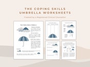 The Tree of Life and Rings of Growth Narrative Therapy Activity Bundle ...