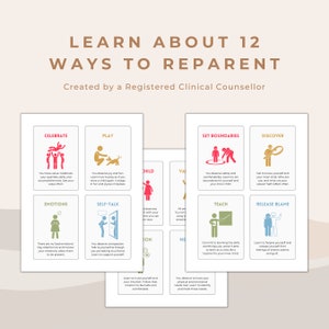 Reparenting Activity Cards: Inner Child Healing (PDF) - Etsy