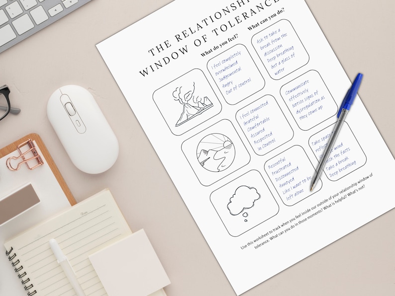 The Relationship Window of Tolerance Couples Therapy Counselling ...