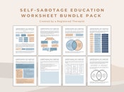 ACT Bundle Pack of Posters, Visual Aids, and Worksheets acceptance and ...