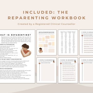 Inner Child Healing Worksheet Bundle: Reparenting Journal Prompts (PDF ...